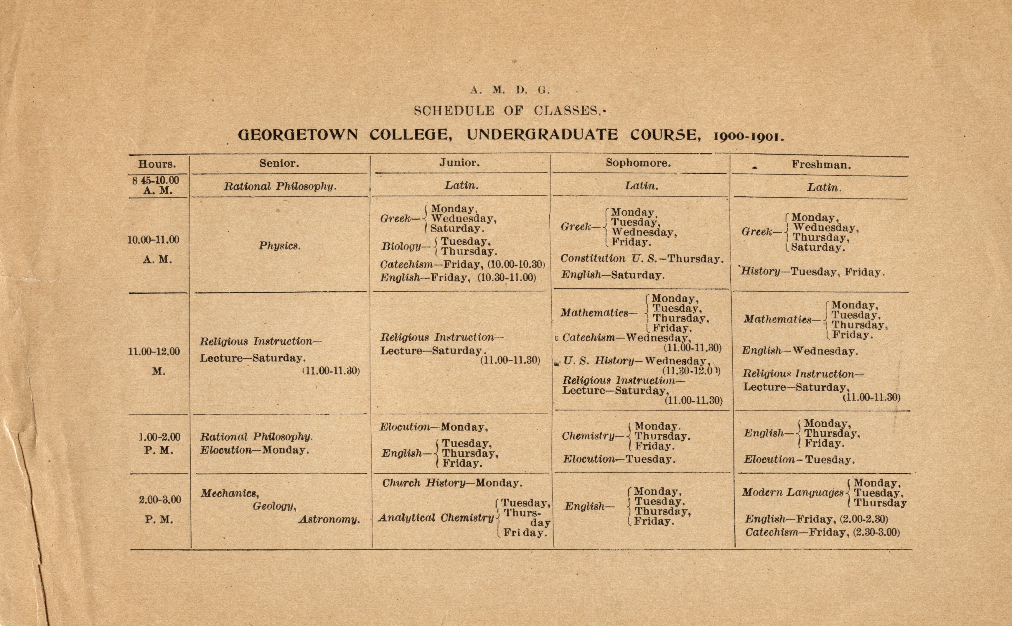 Coming to the Hilltop | Georgetown University Library