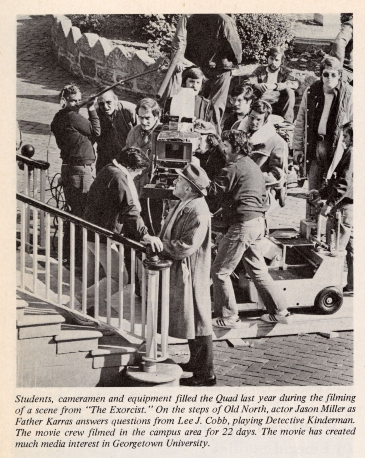 The Filming of "The Exorcist" | Georgetown University Library