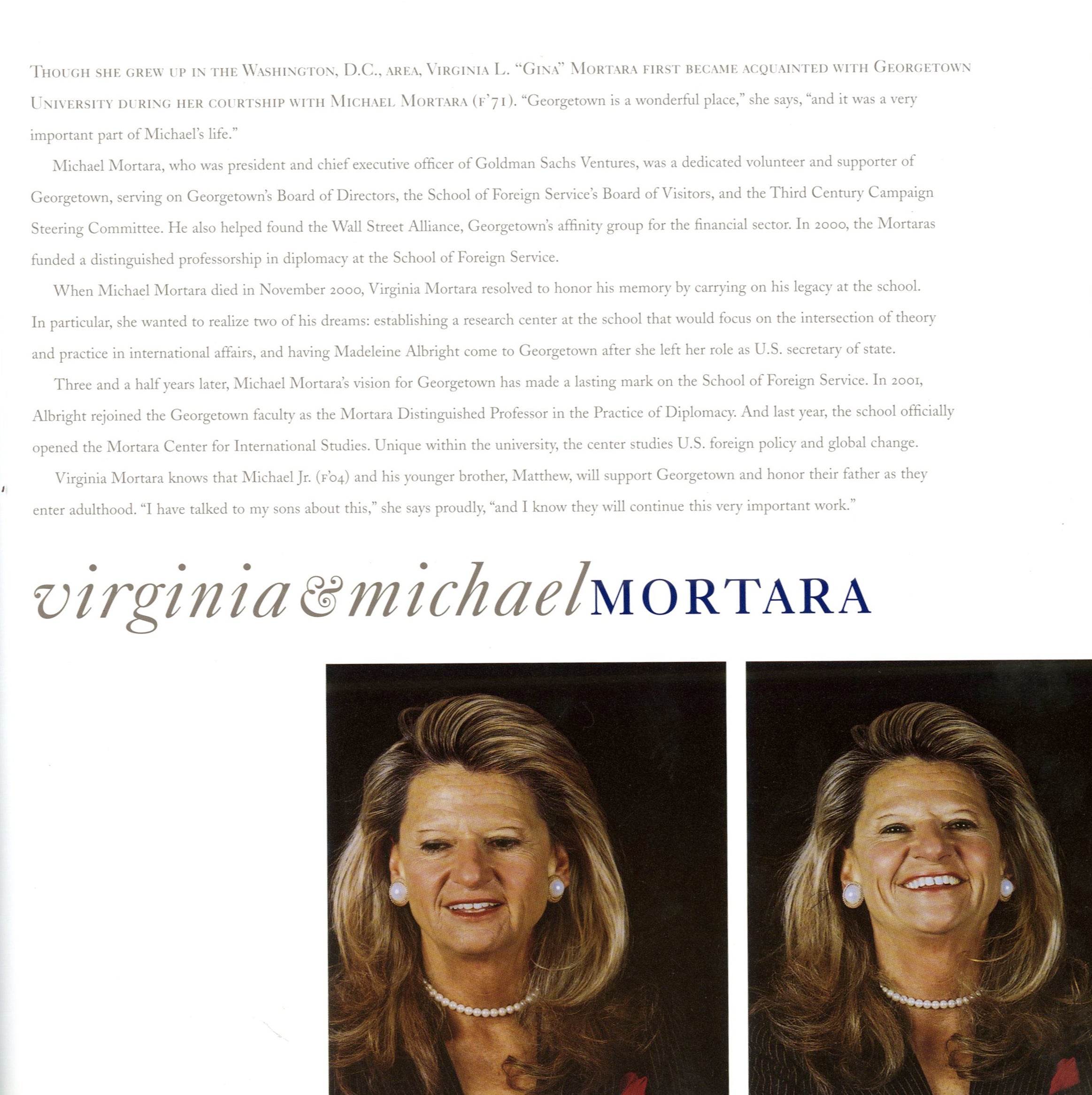 Mortara Center for International Studies: 20th Anniversary Exhibition ...