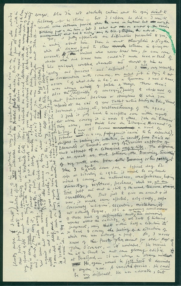 David Jones: A Painter of Words and his Circle | Georgetown University ...